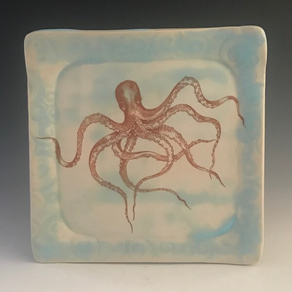Octopus Plate - Etsy
