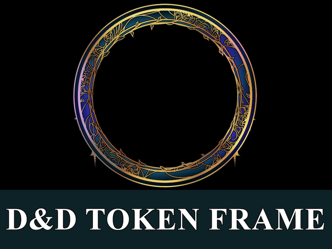 Digital D&D Token Border - Etsy