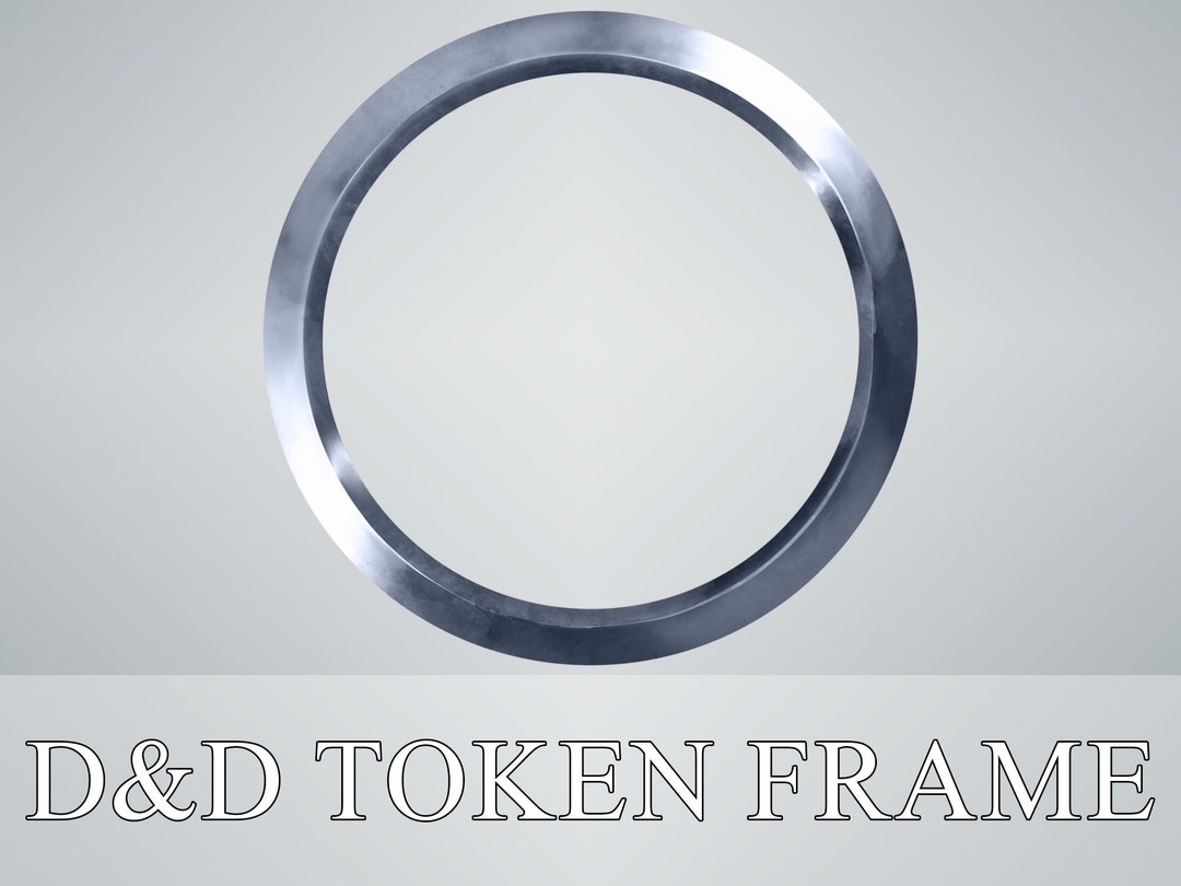 D&D Token Border/ Digital Token/ Token Frame/ Foundry VTT/ Roll20 - Etsy