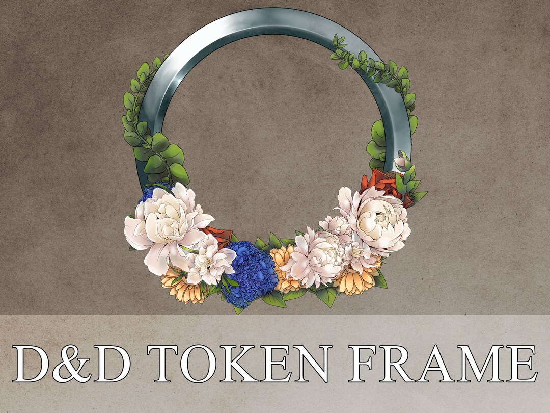 D&D Token Border/ Digital Token/ Token Frame/ Foundry VTT/ Roll20 - Etsy