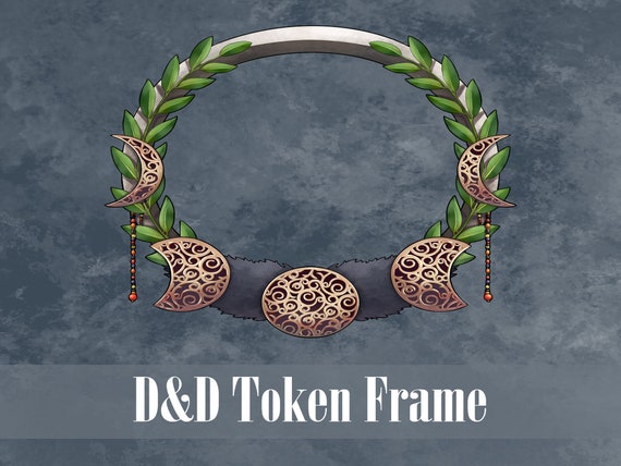 D&D Token Border/ Digital Token/ Token Frame/ Foundry VTT/ - Etsy UK