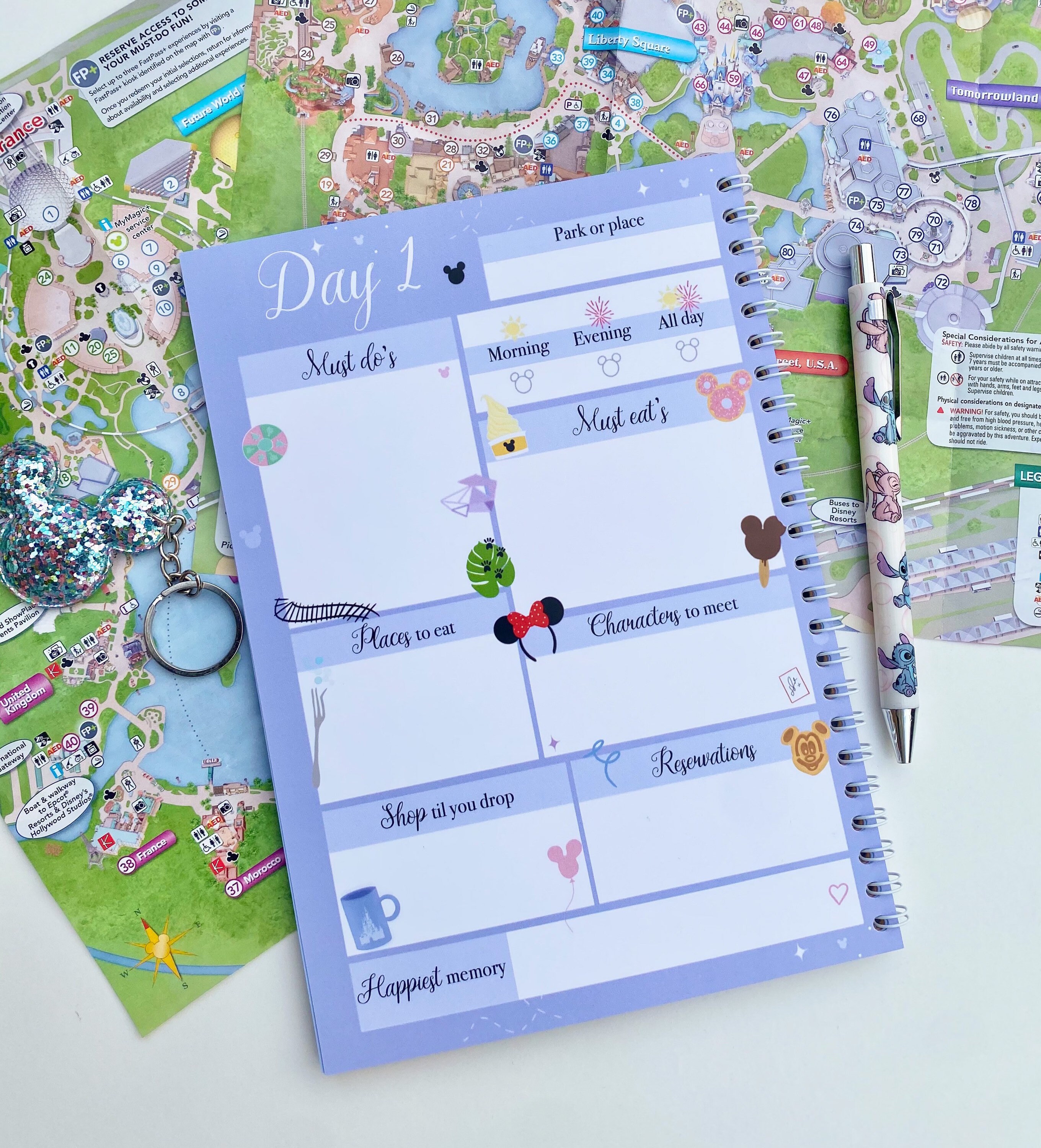 WDW Adventure Planner - Etsy UK