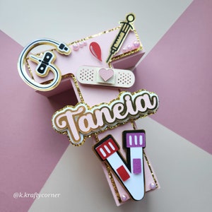 Phlebotomy 3d Letter/ Nurse Present/ 3d Letter/ Graduation Present ...