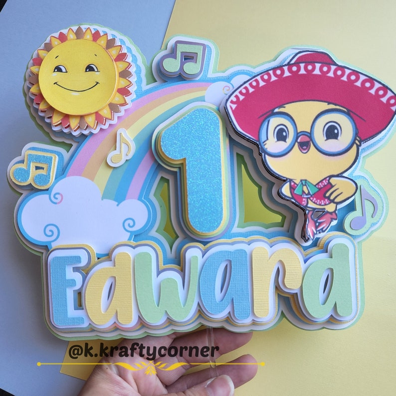 Canticos Cake Topper/ Canticos Party Decor/ Customizable/ Boy - Etsy Canada