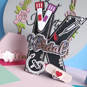 Phlebotomy 3d Letter/ Nurse Present/ 3d Letter/ Graduation Present ...