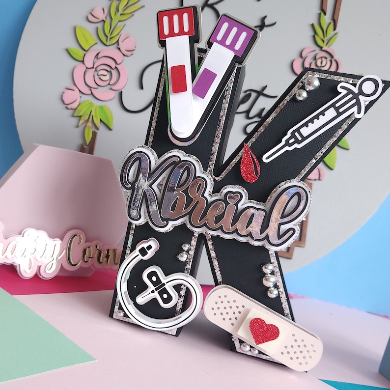 Phlebotomy 3d Letter/ Nurse Present/ 3d Letter/ Graduation Present ...
