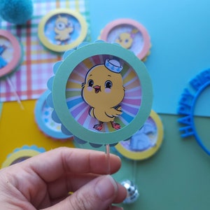 Canticos 3d Cupcake Toppers Boy/ Canticos Party Decor/ Customizable ...