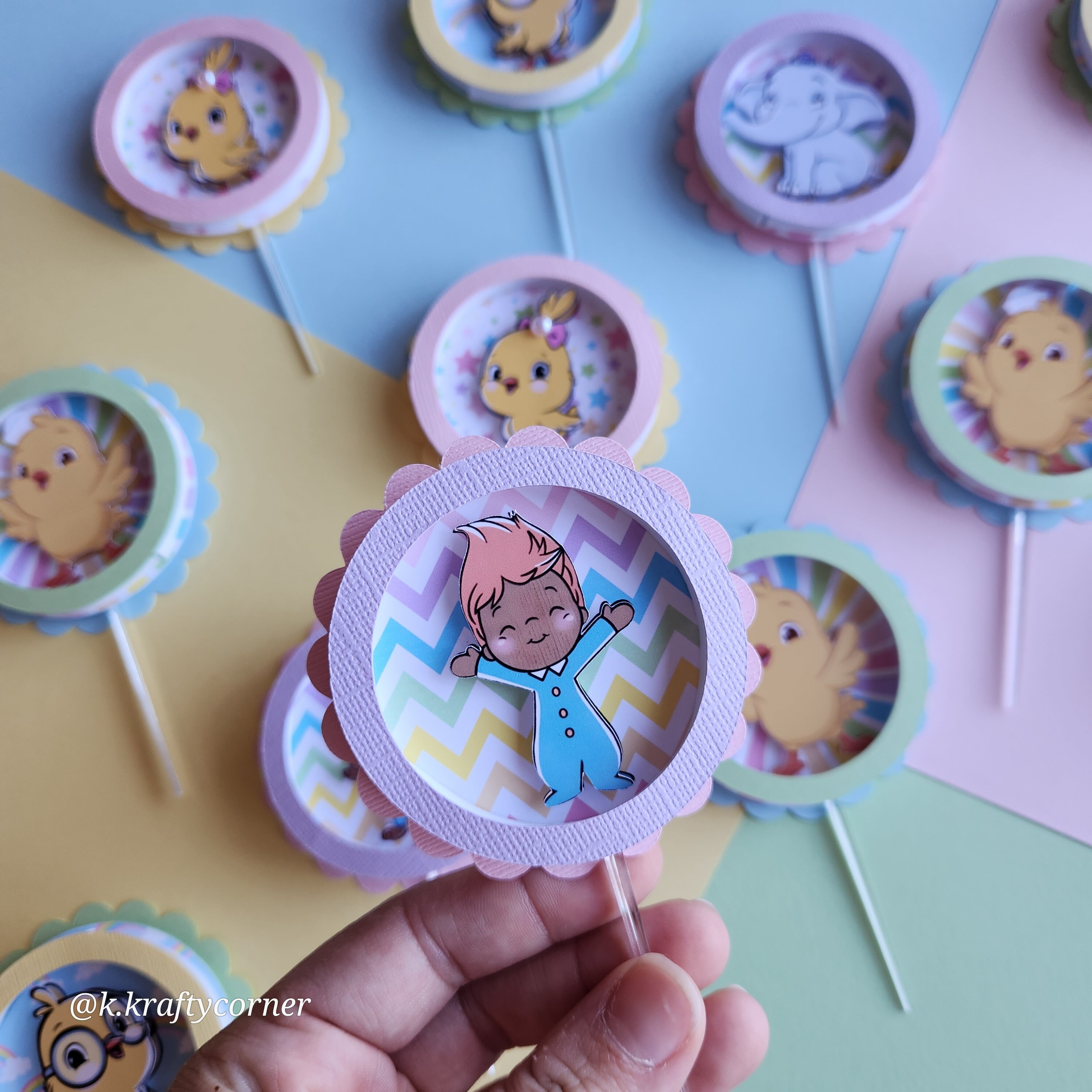 Canticos 3d Cupcake Toppers/ Canticos Party Decor/ Customizable - Etsy