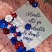 Graduation Cap Toppers/ Flower Graduation Cap/ Glitter Graduation Cap ...