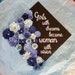 Graduation Cap Toppers/ Flower Graduation Cap/ Glitter Graduation Cap ...