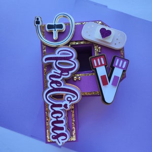Phlebotomy 3d Letter/ Nurse Present/ 3d Letter/ Graduation Present ...