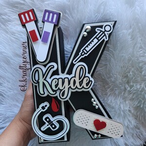 Phlebotomy 3d Letter/ Nurse Present/ 3d Letter/ Graduation Present ...