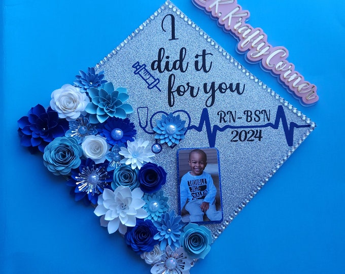 Custom Graduation Cap - Etsy UK