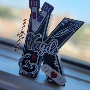 Phlebotomy 3d Letter/ Nurse Present/ 3d Letter/ Graduation Present ...