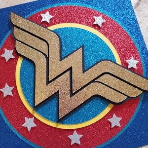 Wonder Woman Graduation Cap Toppers/ Flower Graduation Cap/ Glitter ...