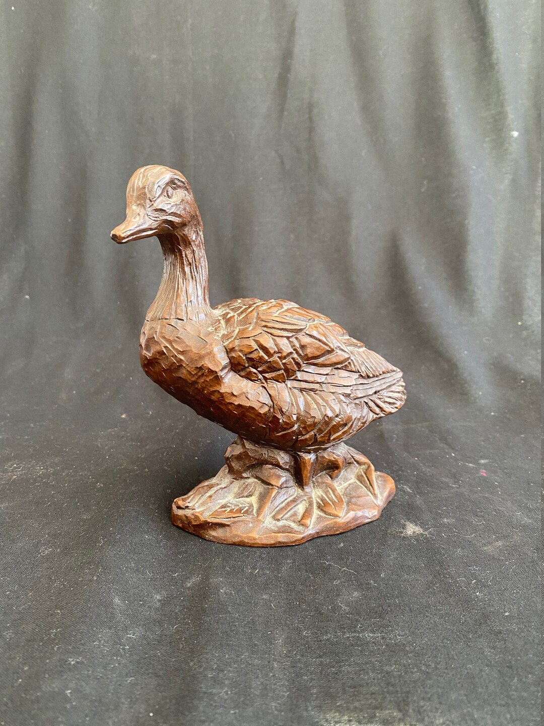 Vintage Red Mill Figurine Standing Goose Produced With - Etsy