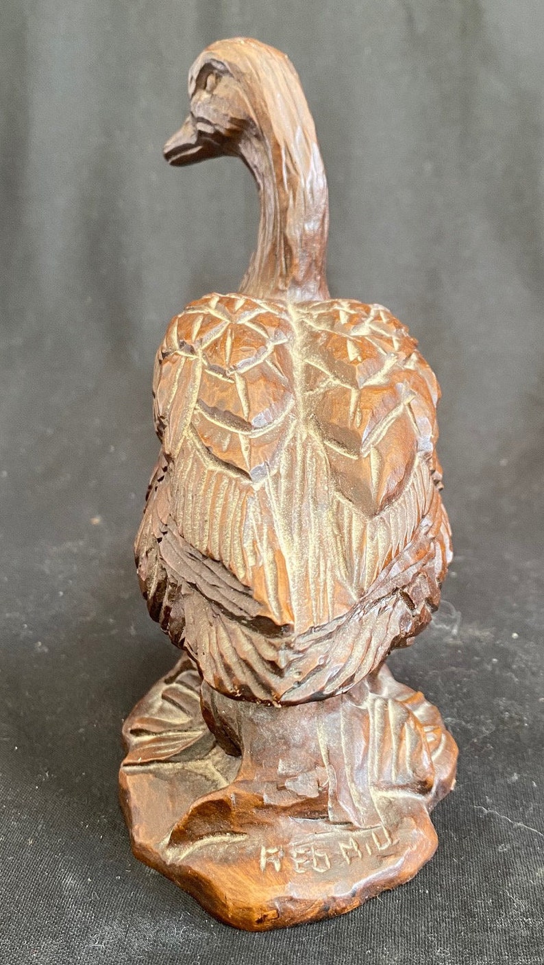 Vintage Red Mill Figurine Standing Goose Produced With - Etsy
