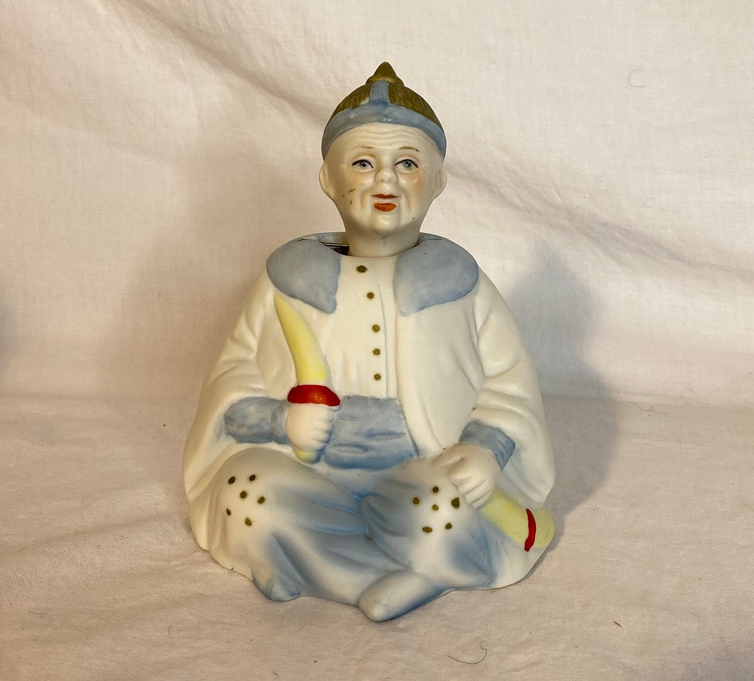 Antique German Porcelain Bisque Nodder Nodding Asian Chinese Figure - Etsy