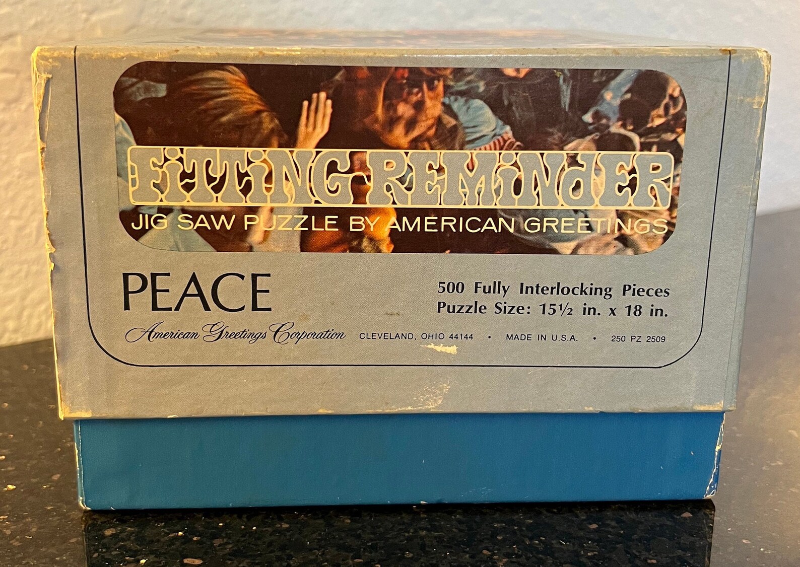 Vintage Peace Puzzle: 500 Interlocking Pieces, Complete - Etsy