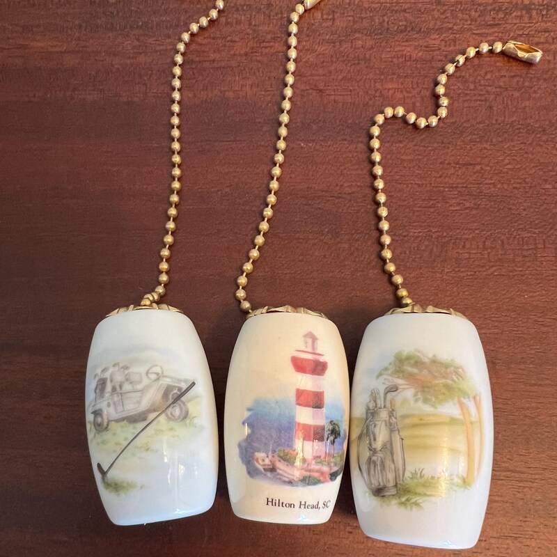 Ceramic Fan Pulls - Etsy