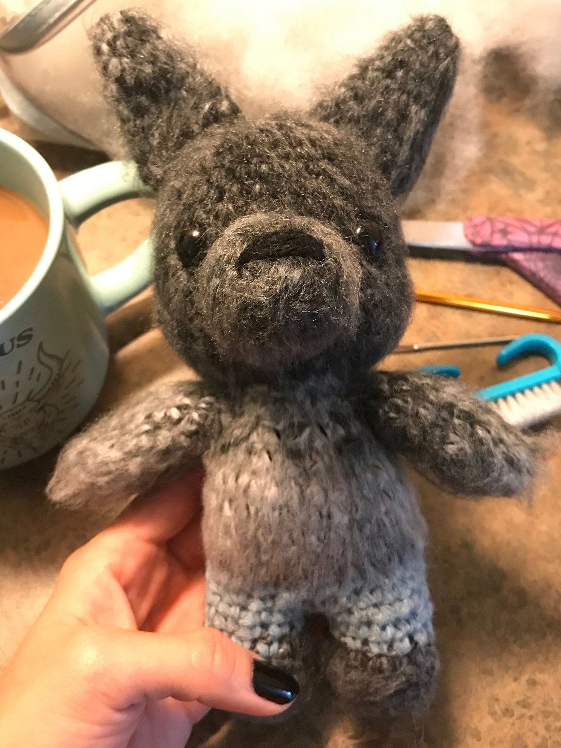 Werewolf Plush, Dog Man Cryptid - Etsy