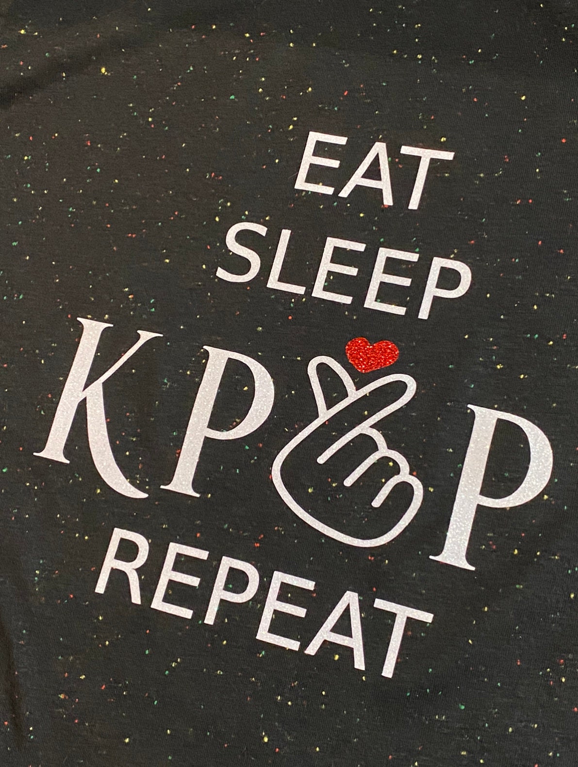 Eat Sleep KPOP Repeat Tee T-shirt - Etsy