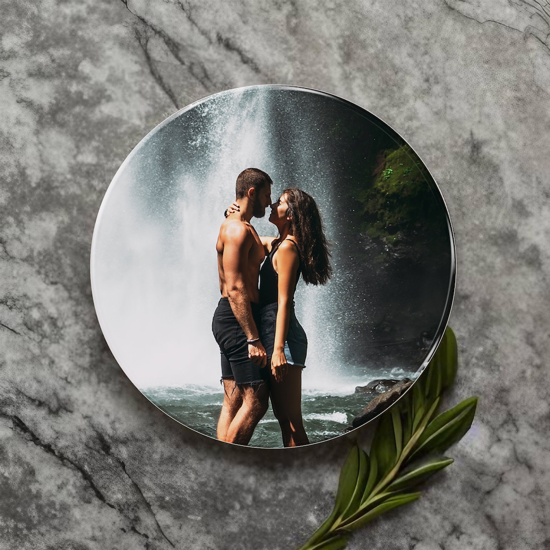 Custom Glass Coasters With Own Photo Glass Placemats Coffee Table ...