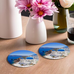 Custom Glass Coasters With Own Photo | Glass Placemats | Coffee Table ...
