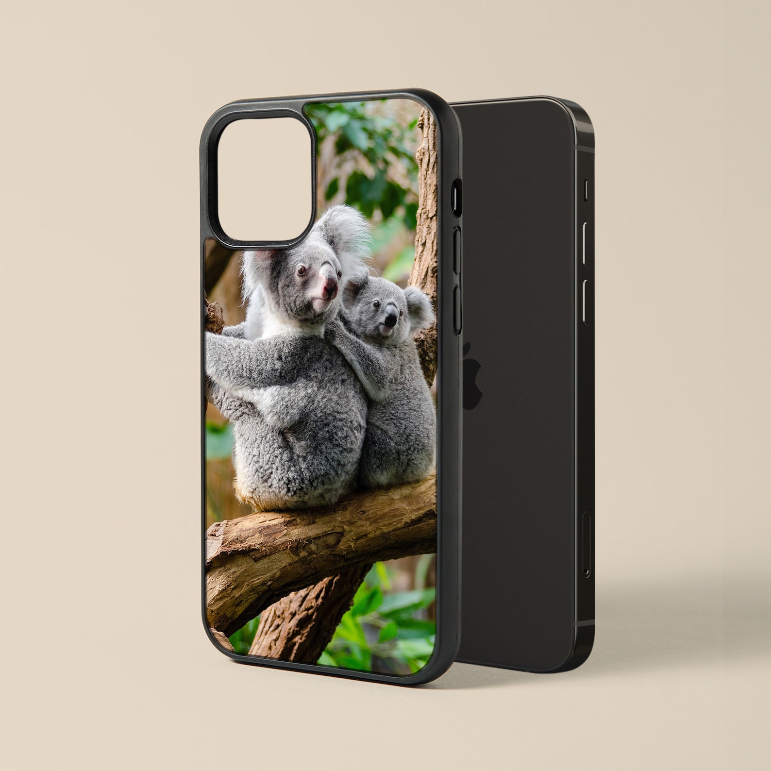 Koala Bear Phone Case Personalised Name Animal Case - Etsy
