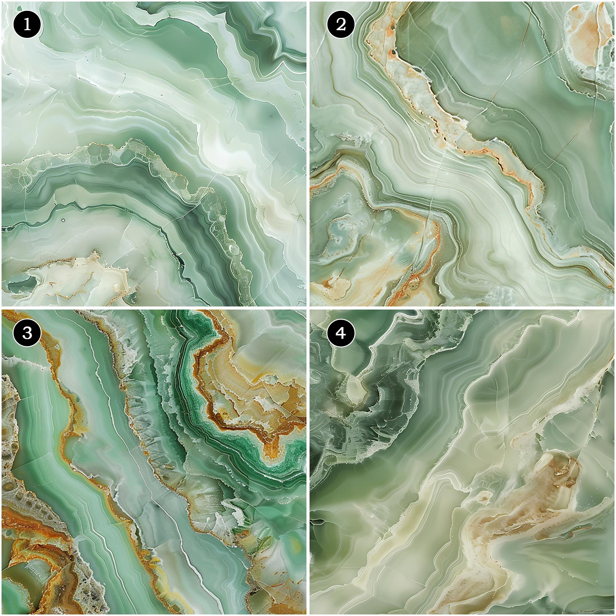 Light Green Marble Placemat - Luxury Glass Table Mat - Etsy UK