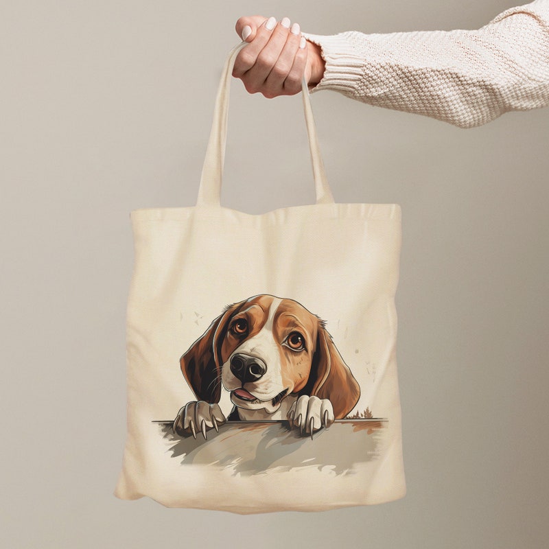 Beagle Tote Bag - Etsy