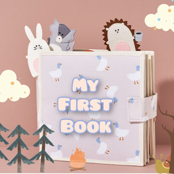 Zipper Quiet Book - Etsy