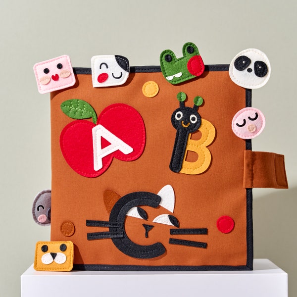 Abc Quiet Book - Etsy