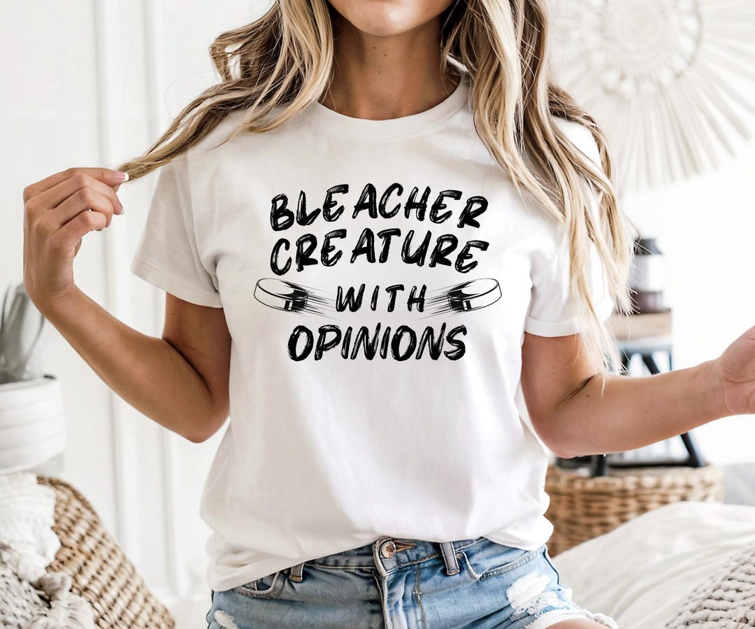 Bleacher Creature With Opinions Png Svg Hockey Mom Hockey Sister Hockey ...