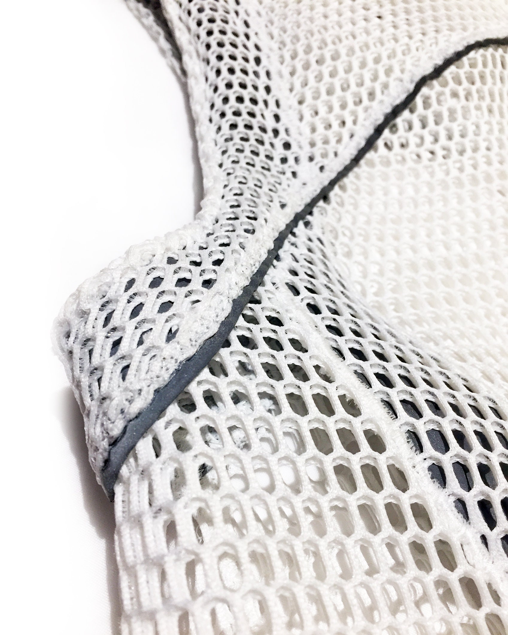 Limited Edition White 3D MESH Hooded Gillet With Reflective Detailing ...