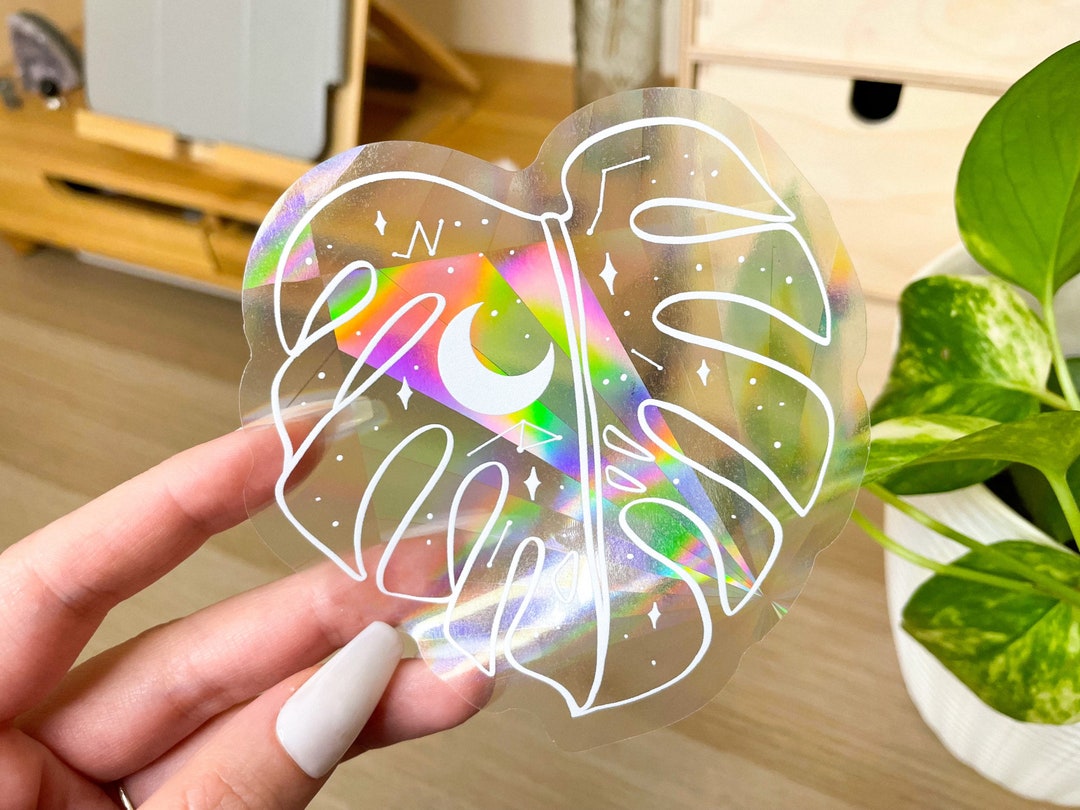 Monstera Suncatcher, Decalcomania Galaxy Monstera Creatore Di ...