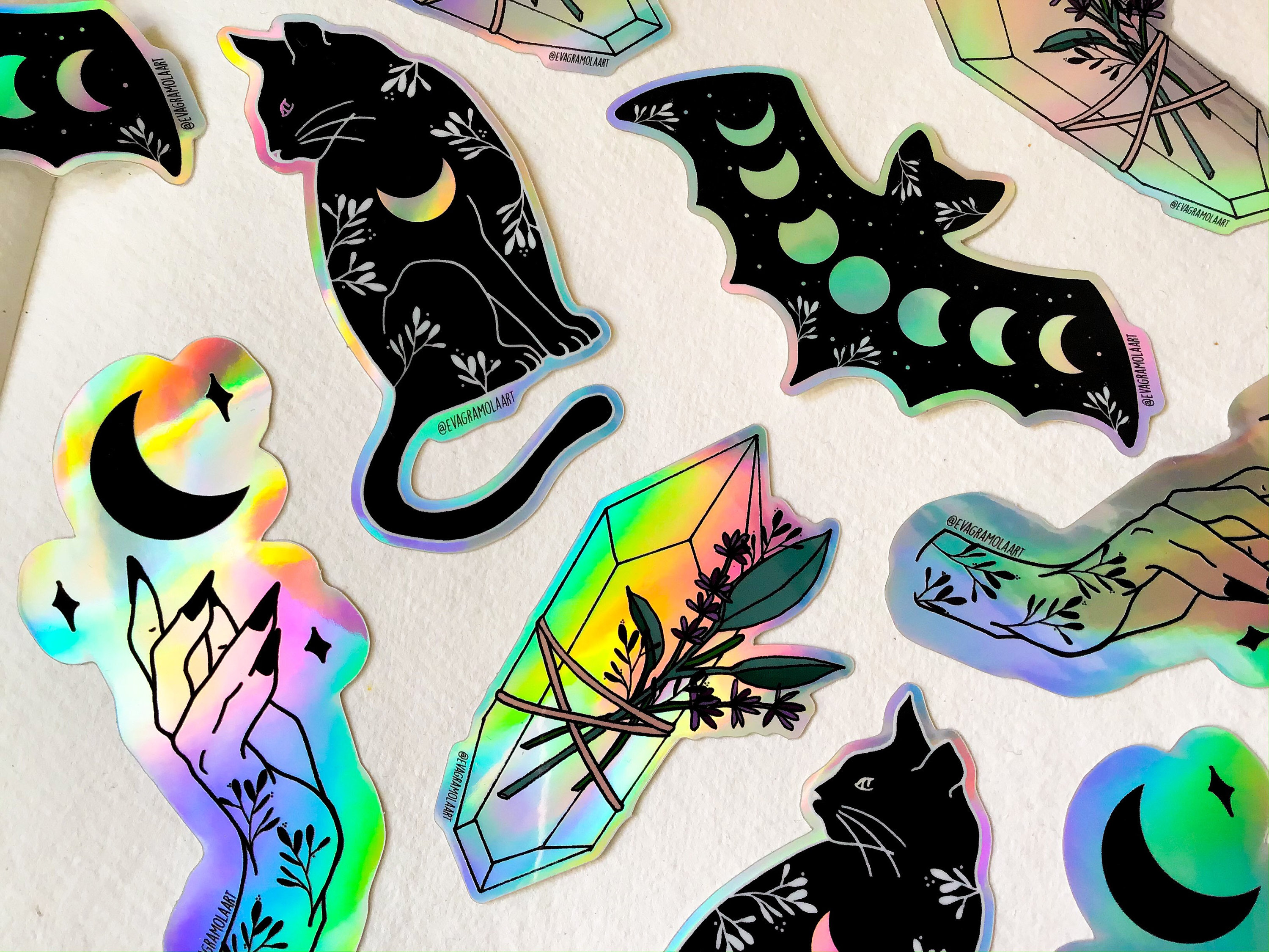 Paper & Party Supplies Paper Witchy and Esoteric Sticker Waterproof ...