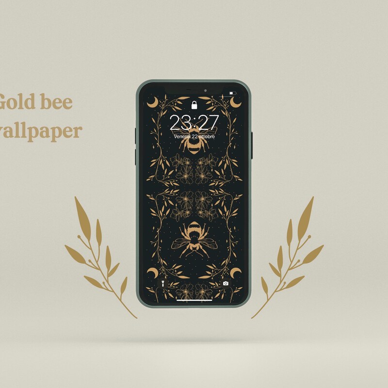 Bee Wallpaper - Etsy
