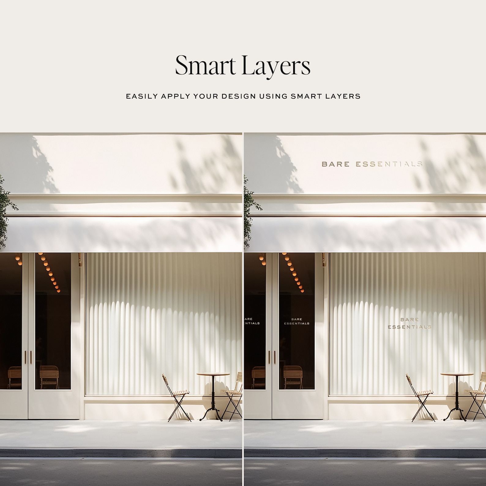 Shop Storefront Mockup, Facade Mockup, Window Display Mockup, Sign ...