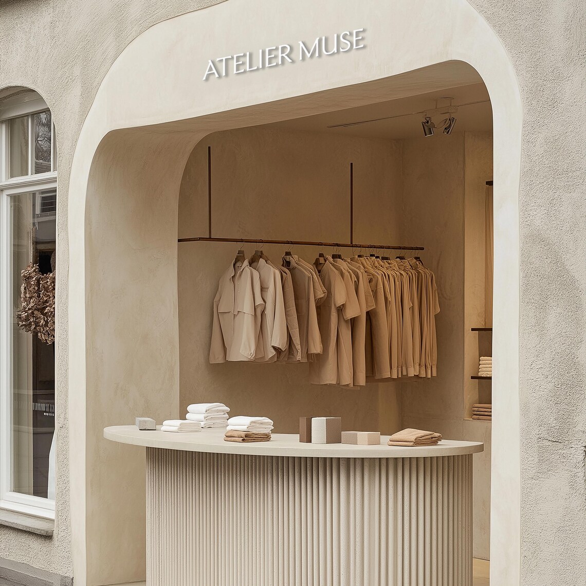 Shop Storefront Mockup PSD: Signage Effects, Pop-up Facade - Etsy
