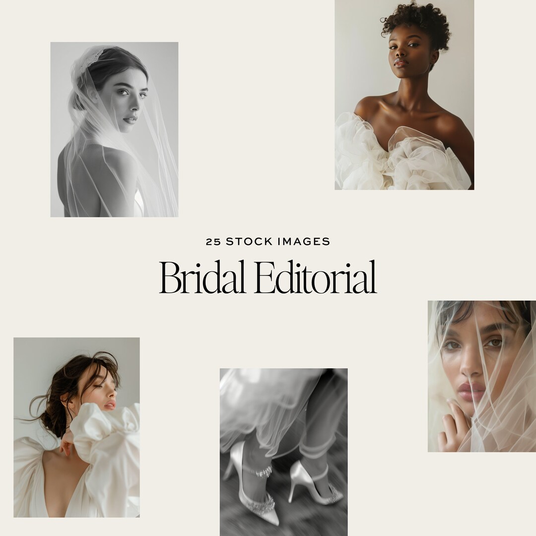 Bridal Editorial Stock Image Collection, Wedding & Portrait Photos ...