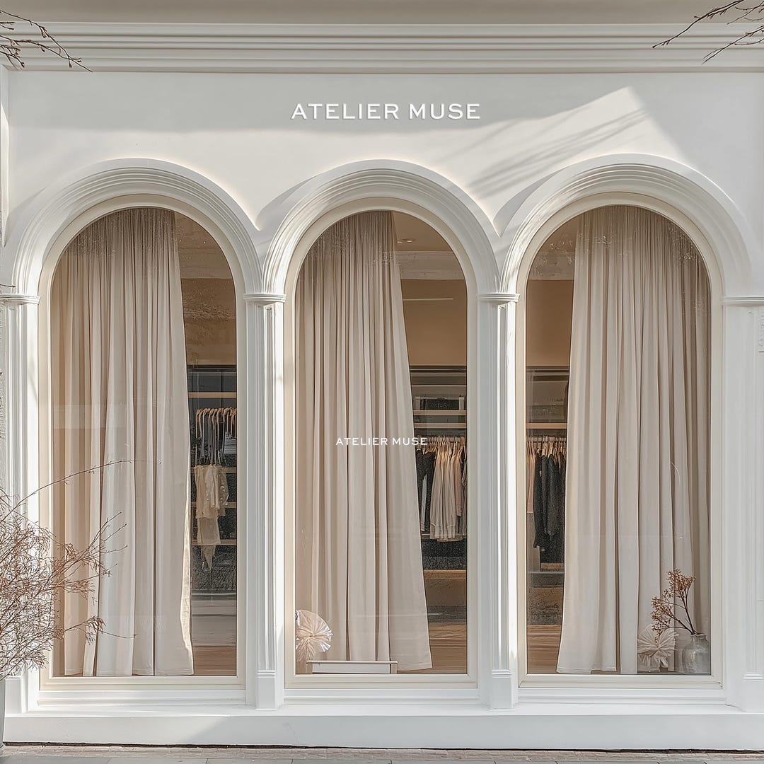 Shop Storefront Mockup, Facade Mockup, Boutique Front Mockup, Sign ...