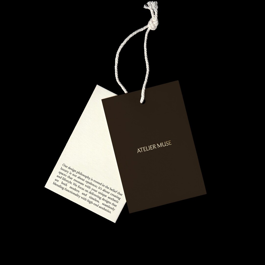 Scanned Garment Tag Mockup, 4 Finish Effects PSD - Etsy