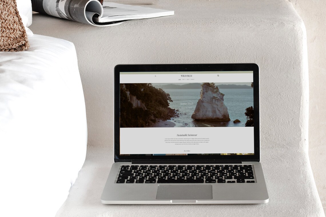 Wild Palm Modern Shopify Theme, Fashion Ecommerce Shopify Template ...