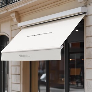 Shop Storefront Mockup, Facade Mockup, Store Canopy Mockup, Sign Mockup ...