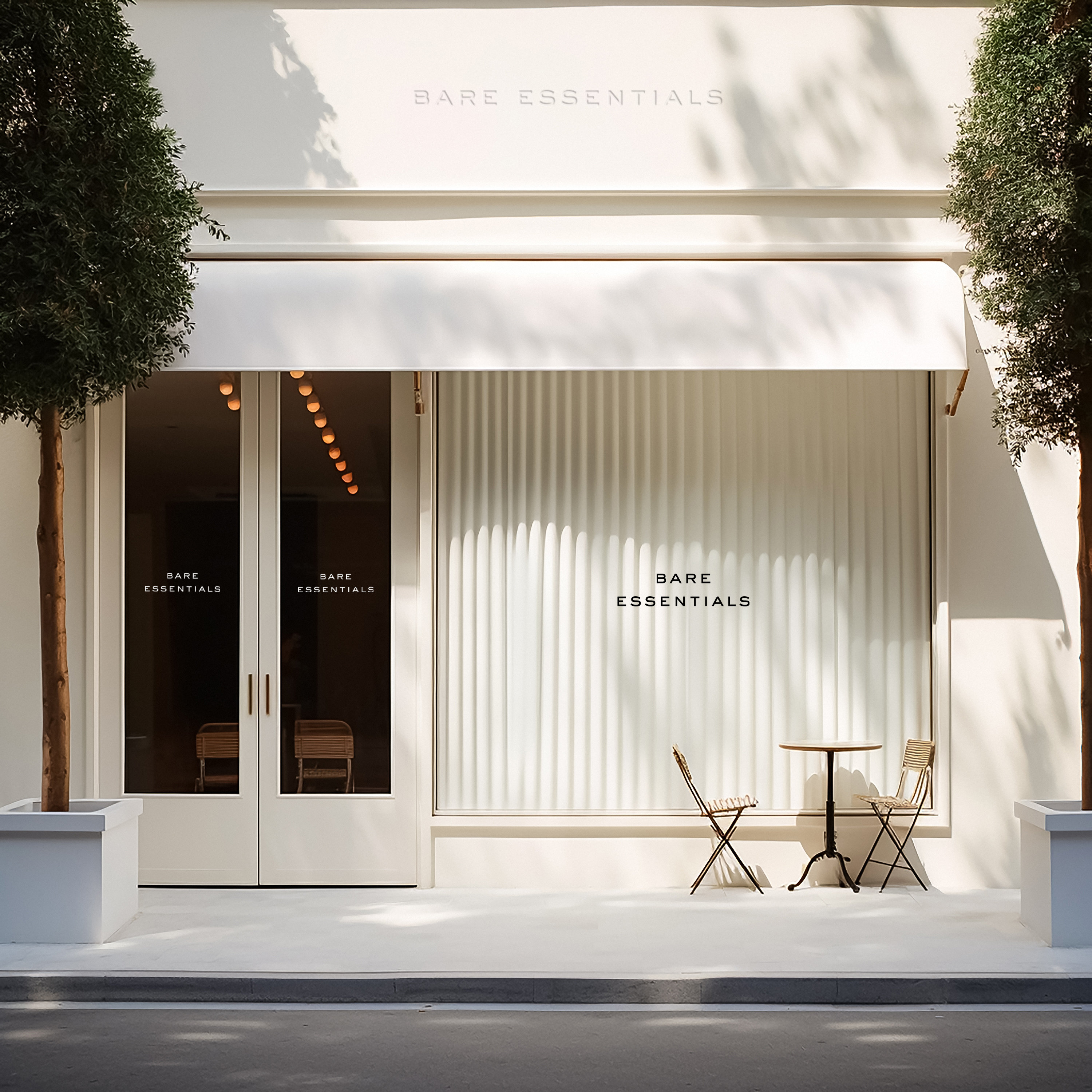 Shop Storefront Mockup, Facade Mockup, Window Display Mockup, Sign ...