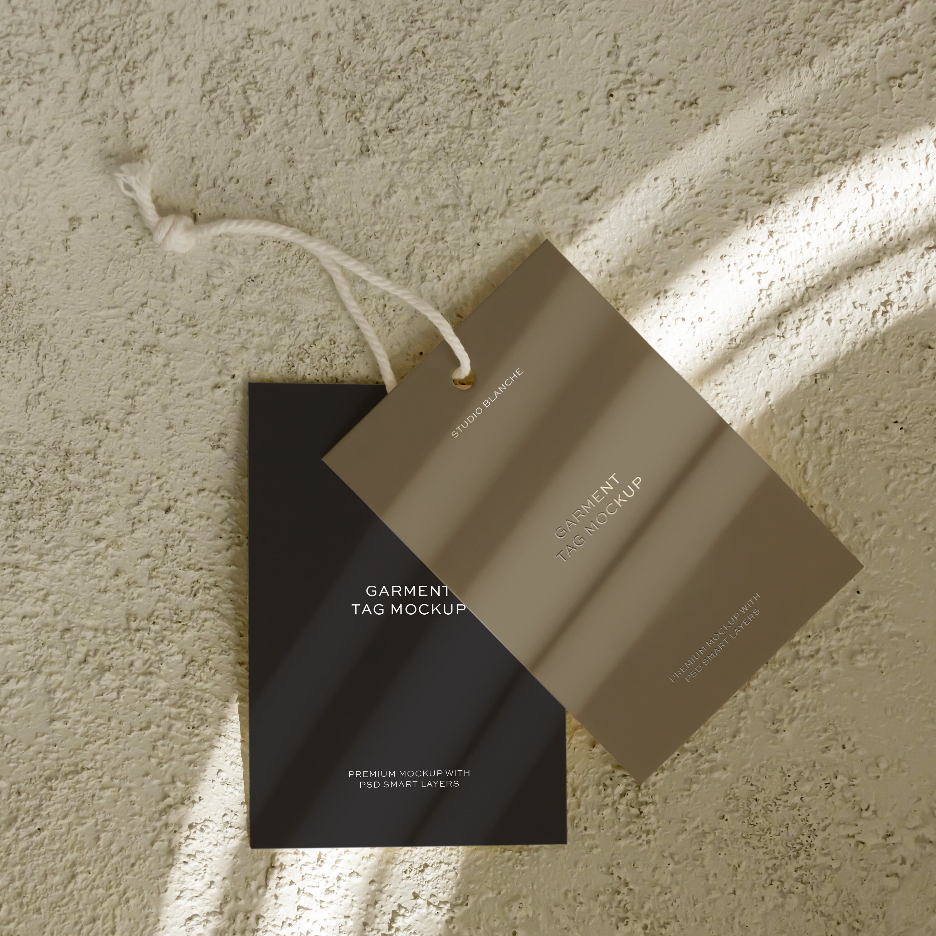 Swing Tag Mockup, Clothing Tag Mockup, Apparel Mockup, Product ...