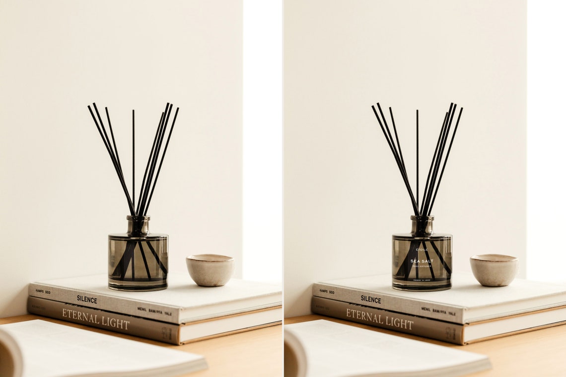 DIFFUSER Minimalistic Reed Diffuser Mockup, Diffuser Branding Mockup ...