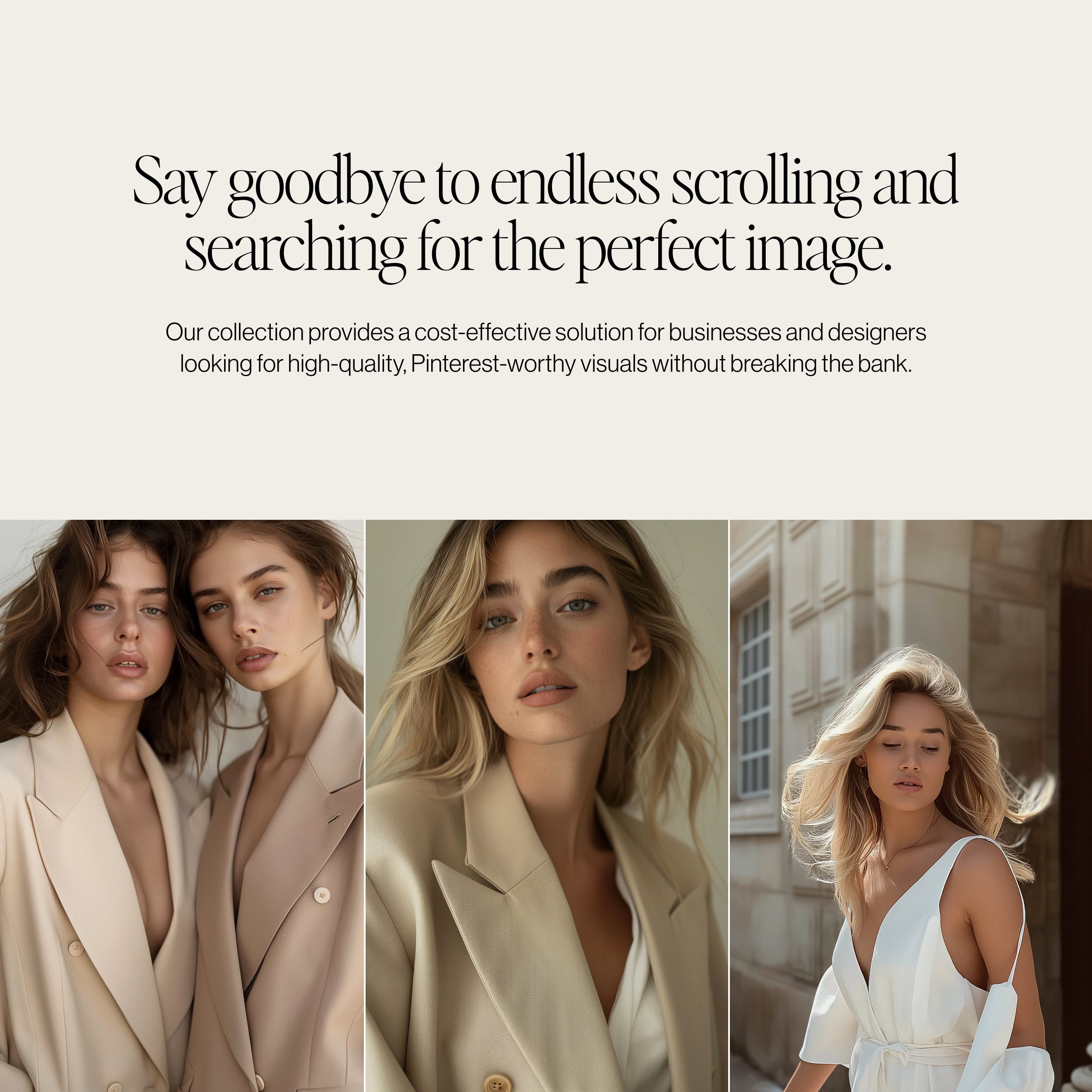 Neutral Aesthetic Stock Image Collection, Beauty & Lifestyle Photos ...