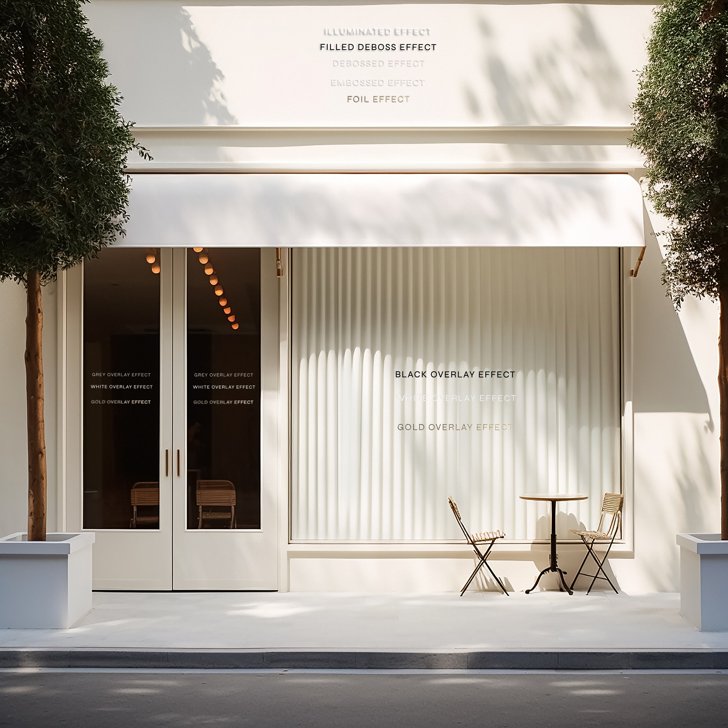 Shop Storefront Mockup, Facade Mockup, Window Display Mockup, Sign ...